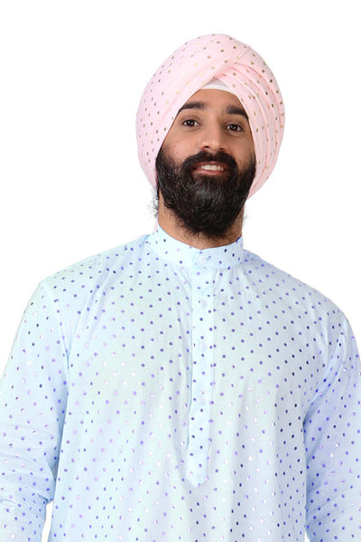 MAHARAJA Gold Polkadot Turban | HARLEEN KAUR – HarleenKaur